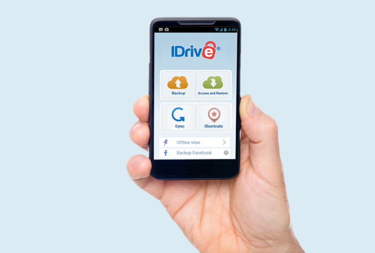 Connect, Access and Share With the New IDrive for Android App